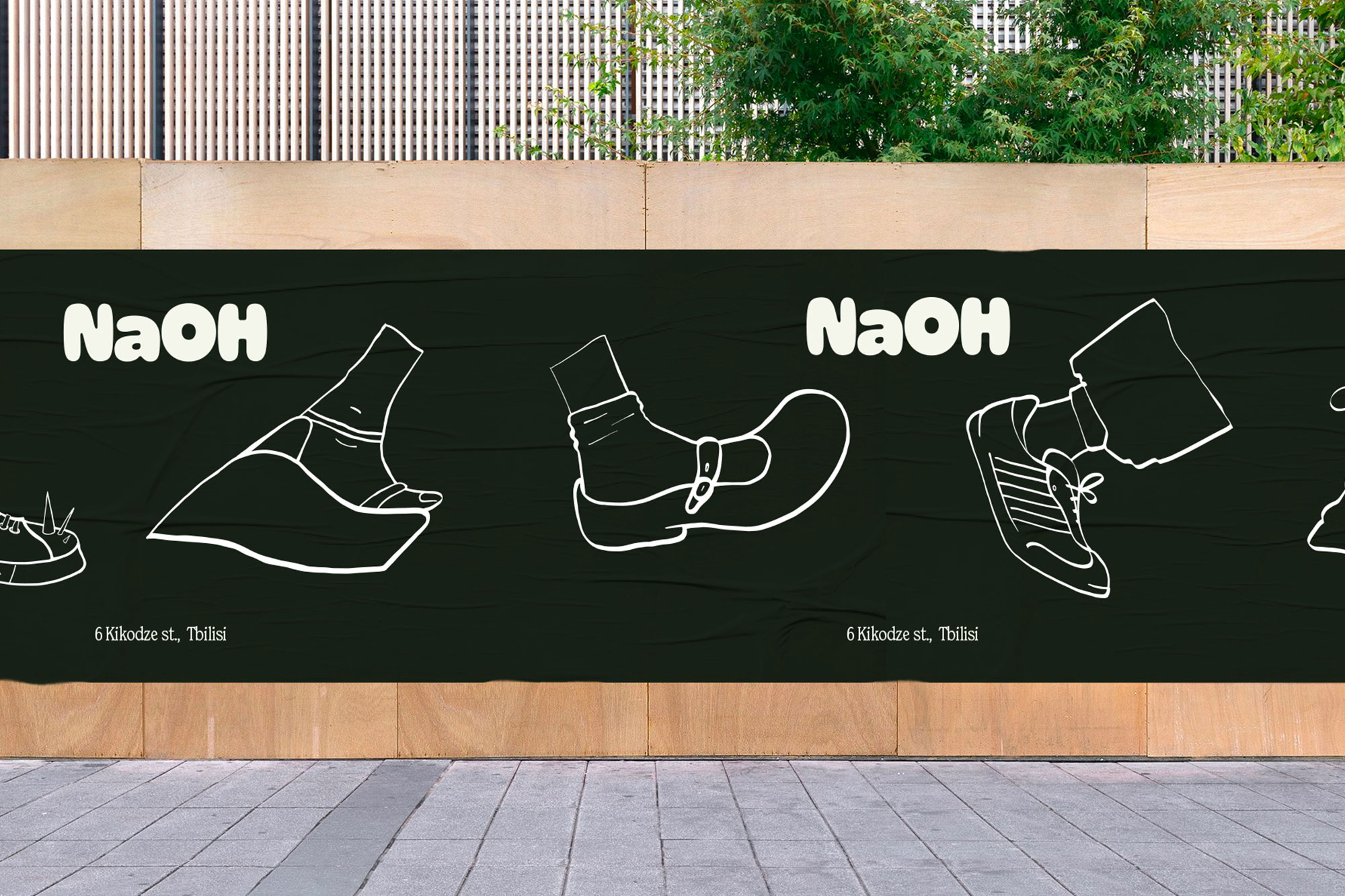 NaOH Bar - Jacopo Saleri - Brand Designer, Tbilisi Georgia