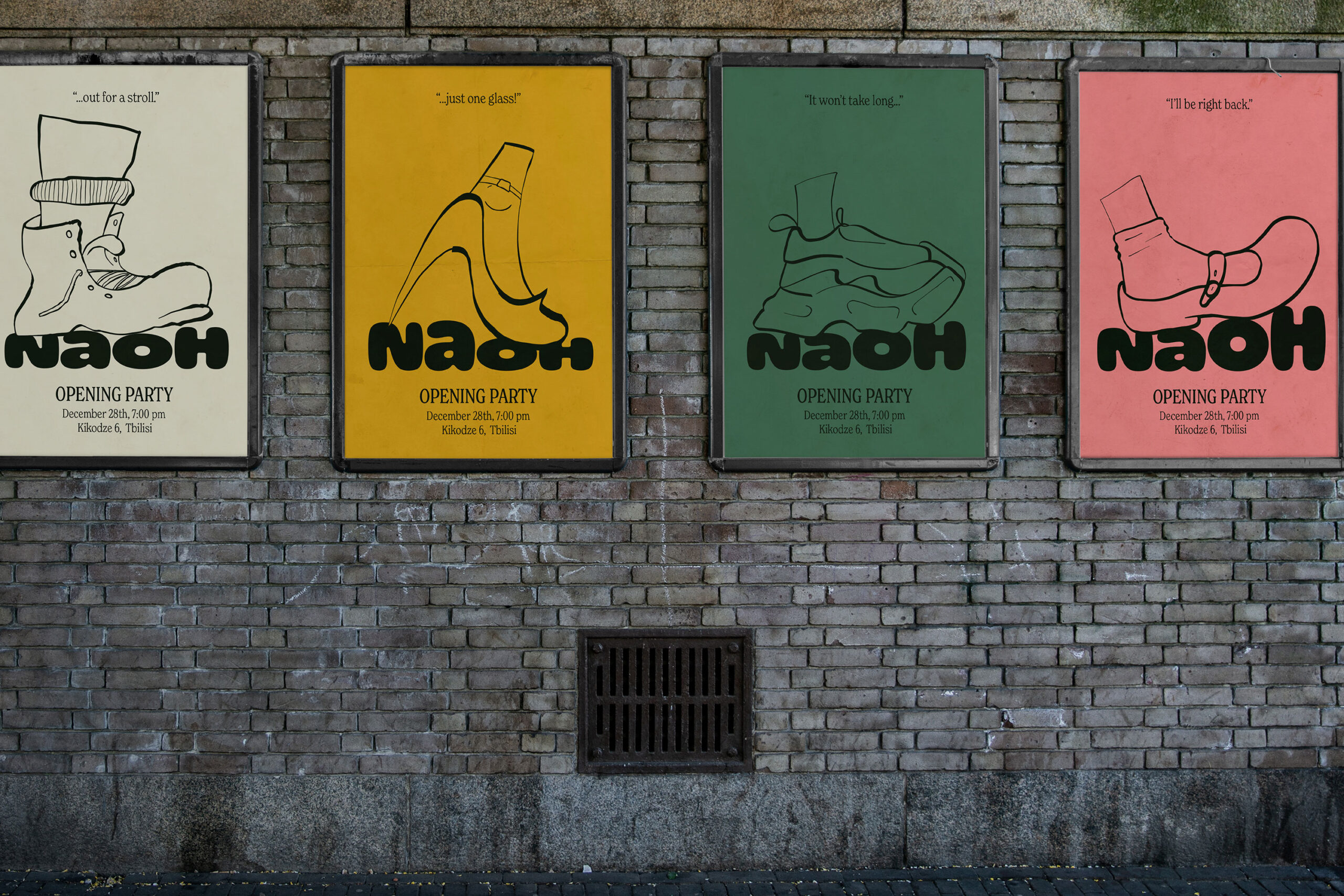 NaOH Bar - Jacopo Saleri - Brand Designer, Tbilisi Georgia