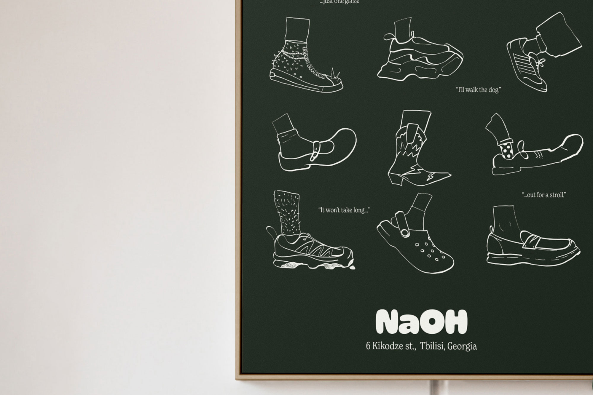 NaOH Bar - Jacopo Saleri - Brand Designer, Tbilisi Georgia